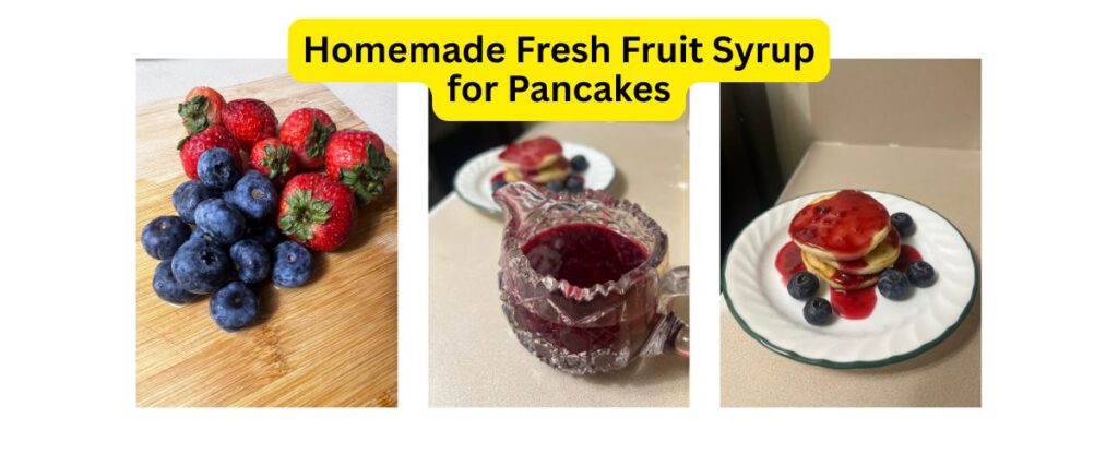 Homemade Fresh Fruit Syrup for Pancakes (Sweet & Easy!) - Nondairy Recipes